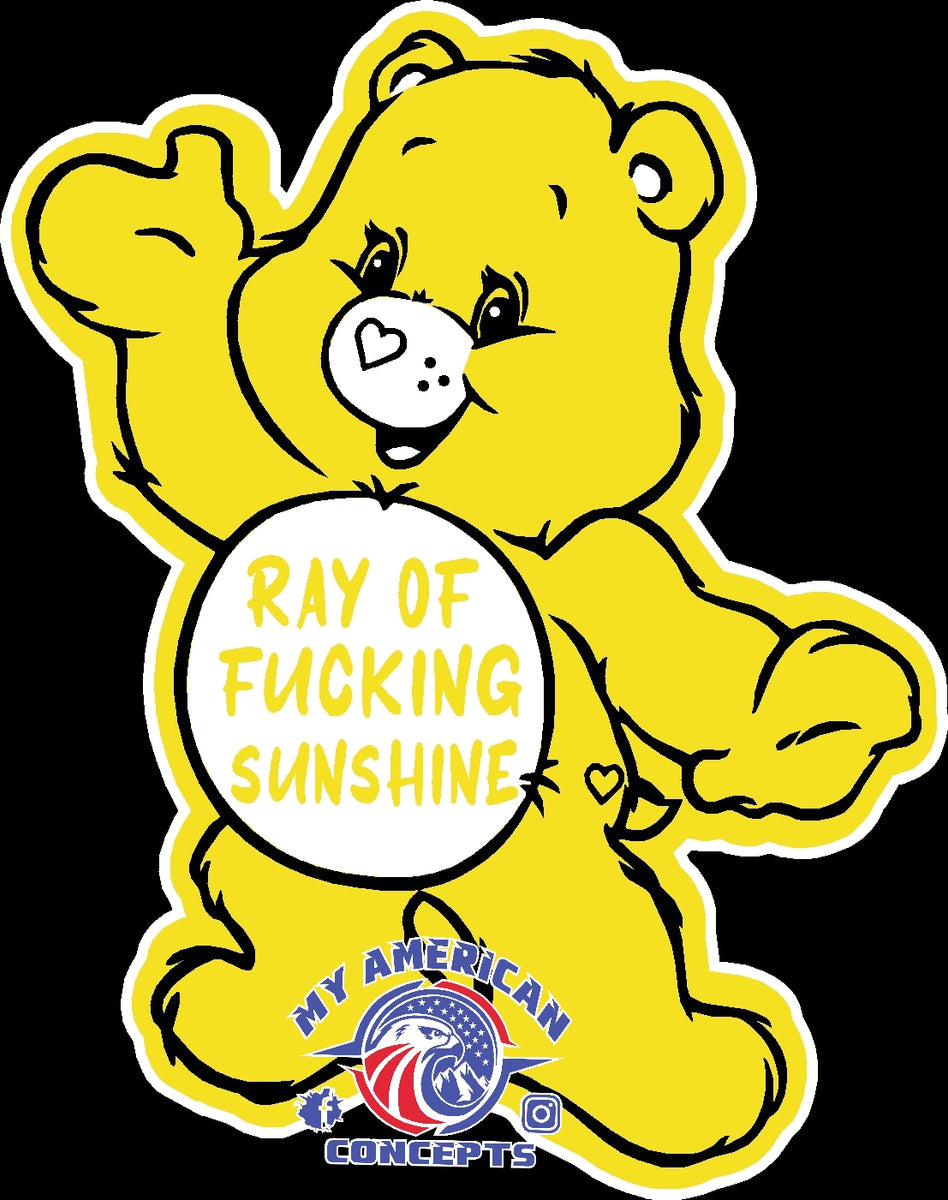 Swear Bear decal set! – My American Concepts LLC